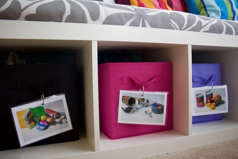 How to Use Picture Labels to Help Kids Organize Their Toys (and Why ...