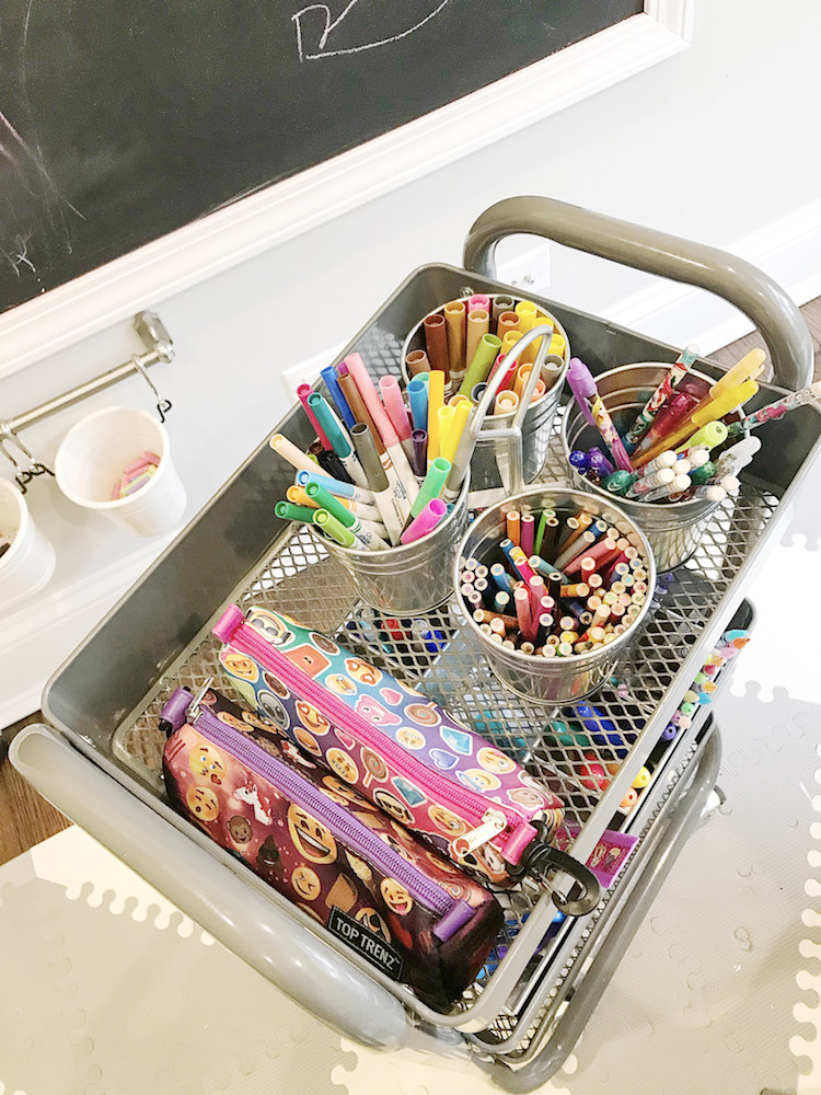 Easiest Way For Organizing Art Supplies - The Organized Mama