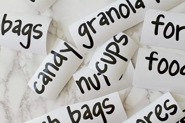 How To Make Labels For Organizing - The Organized Mama