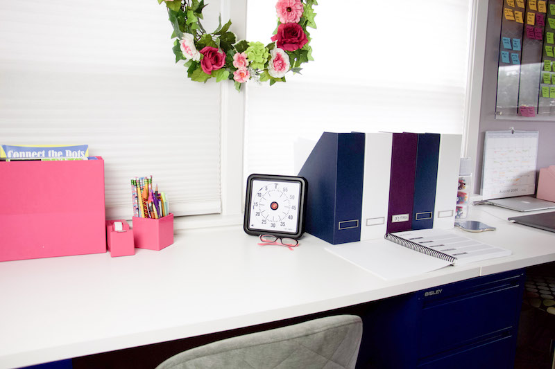 How To Set Up A Homeschool Space - The Organized Mama