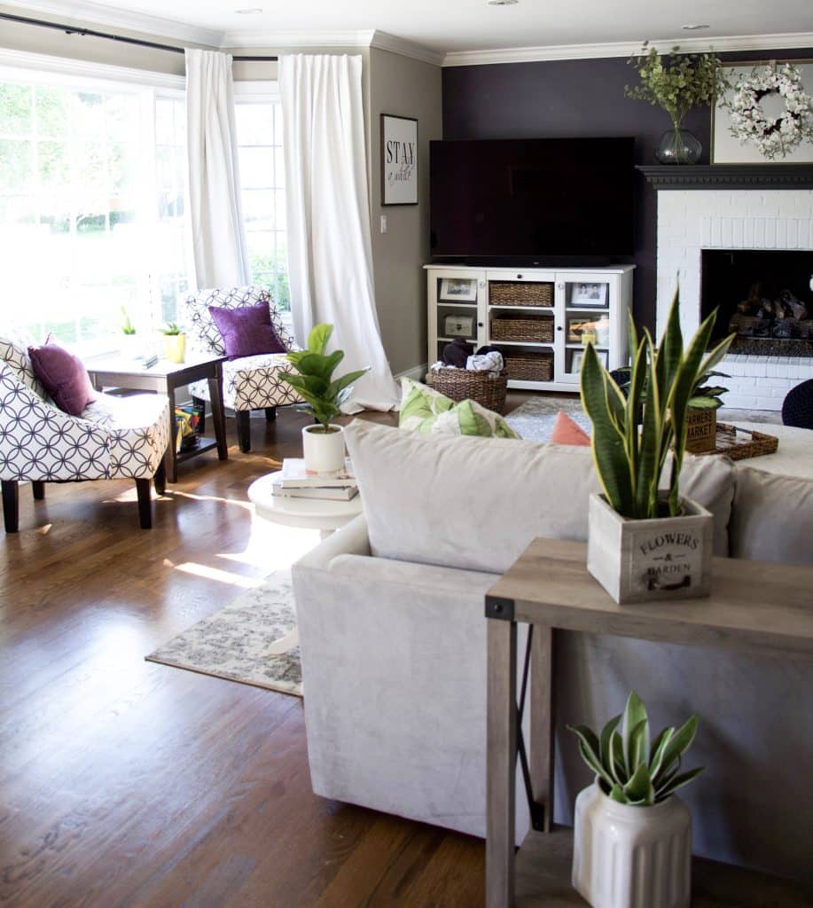 Rectangular Living Room Layout Design Ideas - The Organized Mama