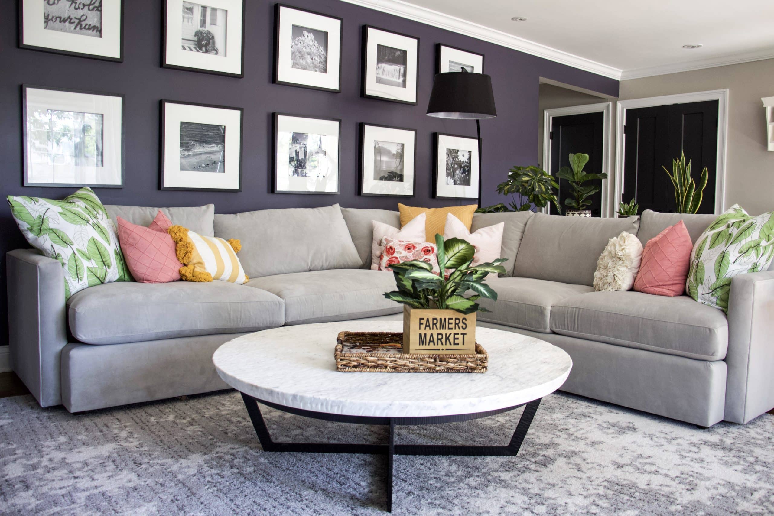 Rectangular Living Room Layout Design Ideas - The Organized Mama