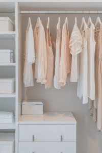 How To Organise Your Walk-In Wardrobe - The Organized Mama