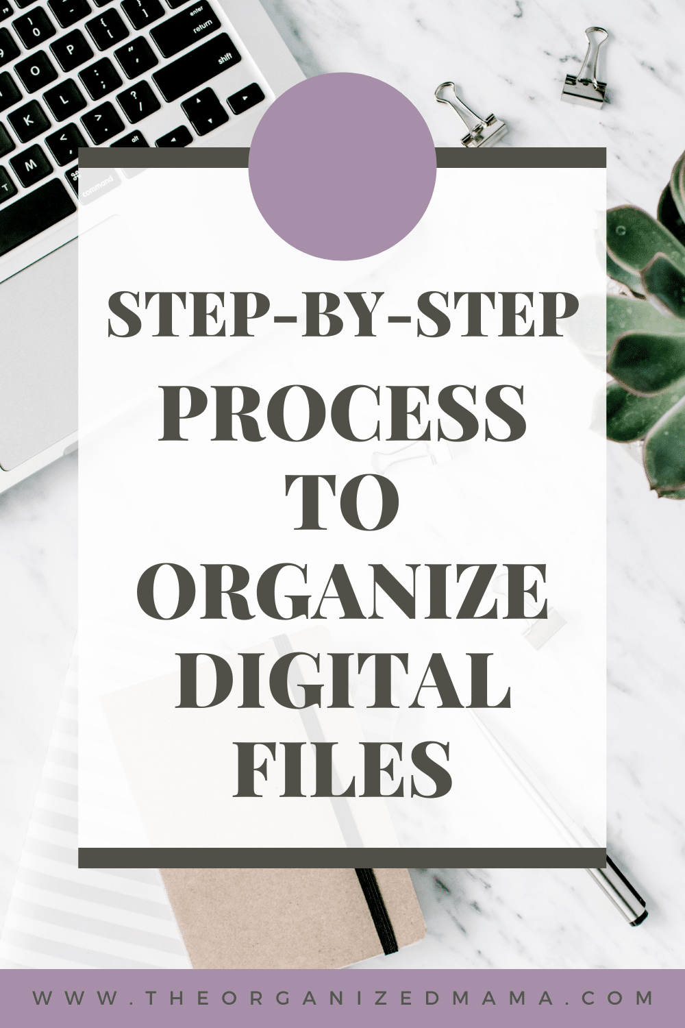 Step-By-Step Process To Organize Digital Files - The Organized Mama